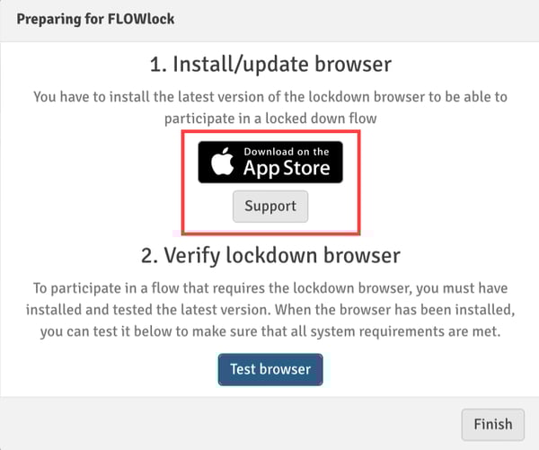 WISEflow Lockdown Browser - Installation and Testing