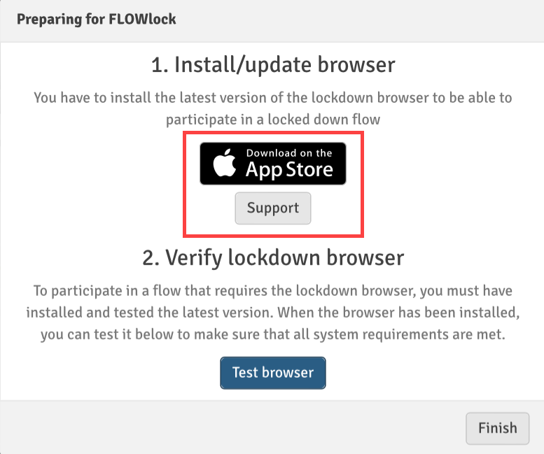 WISEflow Lockdown Browser - Installation and Testing