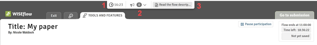 WISEflow Lockdown Browser - Tools and Features