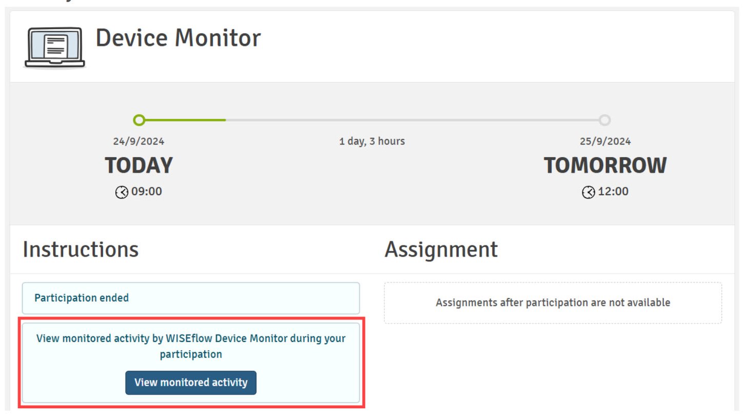 WISEflow Device Monitor - Introduction
